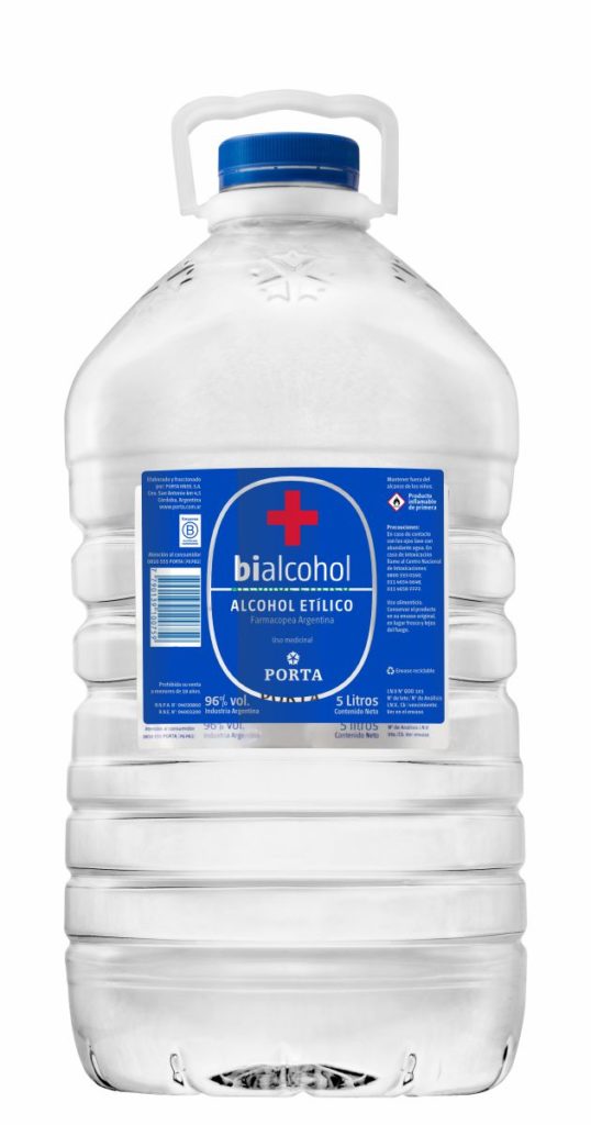 ALCOHOL ETILICO AL 96° BIALCOHOL BGM X 5000 ML – Rubicon Profesional